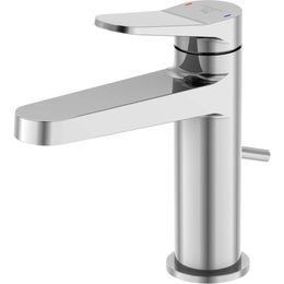 Steinberg Serie 340 Waschtischarmatur 3401000 Ausladung 126mm, mit Ablaufgarnitur 1 1/4", chrom