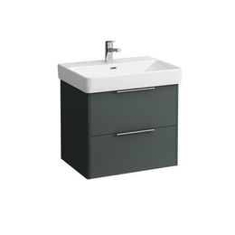Laufen BASE f&uuml;r PRO S Waschtisch-Unterbau H4022921102661 61,5x44x53cm, 2 Schubladen, verkehrsgrau