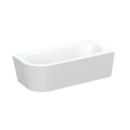 Bette Starlet V Silhouette Badewanne 6700000CELVK 185 x 85 cm, wei&szlig;, mit Sch&uuml;rze