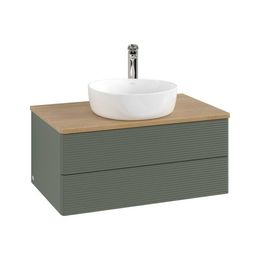 Villeroy & Boch Villeroy & Boch Antao Waschtischunterschrank 800x360x500mm L19151HL mit Beleuchtung mit Struktur FK/AP: HL/1