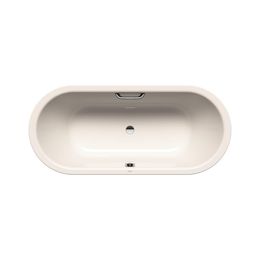 Kaldewei Classic duo Badewanne oval 291210110231 180x80cm, Griffloch, pergamon