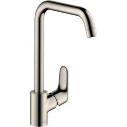 Hansgrohe Focus M41 Sp&uuml;ltisch-Einhebelmischer 260 31821800 1jet, edelstahl-optik