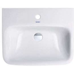 Duravit DuraStyle Med Waschtisch 2324550000 ohne &Uuml;berlauf, 1 Hahnloch, weiss