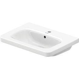 Duravit Möbel Waschtisch DuraStyle 2320650000 65 x 48 cm, weiss, 1 Hahnloch