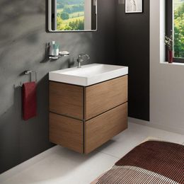 Hansgrohe Xilesa E Waschtischunterschrank 54296550 780x470mm, 2 Schubk&auml;sten PushOpen, Eiche Kaschmir