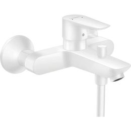 Hansgrohe Talis E Wannen-Einhebelmischer 71740700 Aufputz, mattwei&szlig;