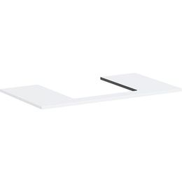 Hansgrohe Xilesa E Konsole 54270700 Ausschnitt mittig, 980 x 550 mm, mattwei&szlig;