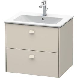 Duravit Brioso Waschtischunterbau BR410109191 620x553 mm, Taupe, 2 Auszüge