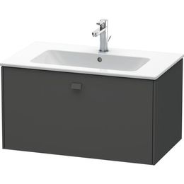 Duravit Brioso Waschtischunterbau BR400204949 820x479mm, Graphit Matt, 1 Auszug