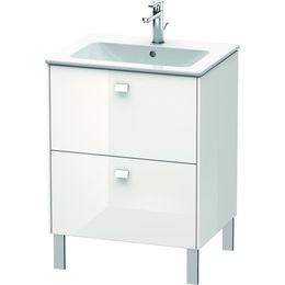 Duravit Brioso Waschtischunterschrank BR440102222 620x479mm, Weiß Hochglanz, 2 Auszüge
