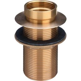 Viega Schaftventil 130695 G 1 1/2xG 1 1/4x70x70mm, Messing blank