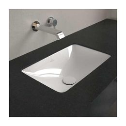 Villeroy & Boch Villeroy und Boch Loop & friends Unterbauwaschbecken 4A560001 ohne Hahnlochbank, mit Überlauf, 45 x 28 cm, weiß