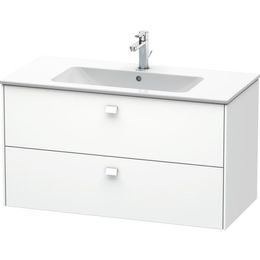 Duravit Brioso Waschtischunterschrank BR410301818 1020x553 mm, Weiß Matt, 2 Auszüge