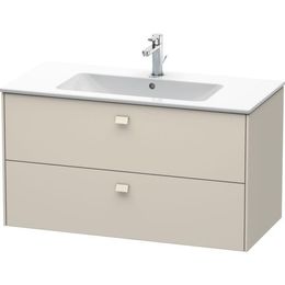 Duravit Brioso Waschtischunterbau BR410309191 1020x553 mm, Taupe, 2 Ausz&uuml;ge