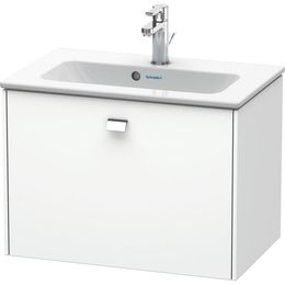 Duravit Brioso Waschtischunterbau BR401001018 620x389mm, Wei&szlig; Matt, 1 Auszug, Griff Chrom