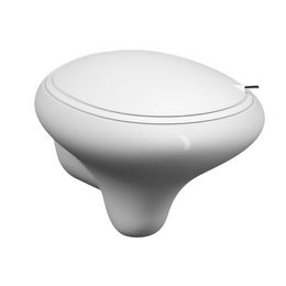 Vitra Istanbul Wand-Tiefspül-WC 4518B403-0090 weiß VC, 3/6 I, ohne Spülrand, Bidetfunktion, mit verdeckter Befestigung