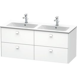 Duravit Brioso Waschtischunterbau BR410601818 1290x553 mm, Wei&szlig; Matt, 4 Ausz&uuml;ge