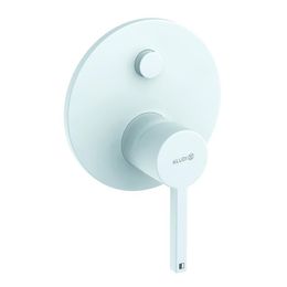 Kludi Nova Fonte Wannenarmatur 207595315 Unterputzarmatur, mattwei&szlig;