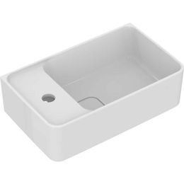 Ideal Standard Strada II Handwaschbecken T299501 45 x 17 x 27 cm, Armaturenbank links, wei&szlig;