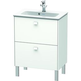 Duravit Brioso Waschtischunterbau BR440601818 620x389mm, Wei&szlig; Matt, 2 Ausz&uuml;ge