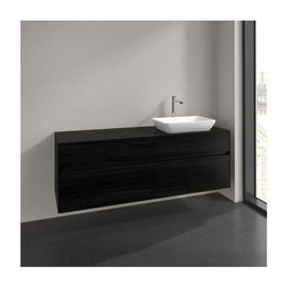 Villeroy & Boch Villeroy und Boch Collaro Waschtischunterschrank C122B0AA 160x54,8x50cm, Waschtisch rechts, LED-Beleuchtung 12W, white oak