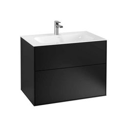 Villeroy & Boch Villeroy & Boch Finion Unterschrank F01000PD 79,6x59,1x49,8cm, Black matt lacquer