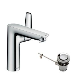 Hansgrohe Talis E 150 Waschtischarmatur 71754000 chrom, mit Ablaufgarnitur