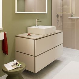 Hansgrohe Xilesa E Waschtischunterschrank 54303780 2 Schubk&auml;sten ohne PushOpen, 1180 x 550 mm, sandbeige matt