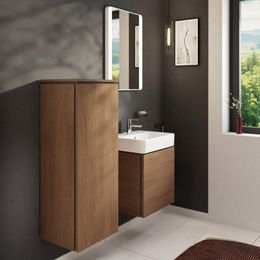 Hansgrohe Xilesa E Halbhochschrank 54283550 400x350mm, T&uuml;ranschlag links, Eiche Kaschmir