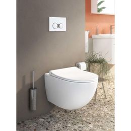 Vitra Sento Wand-Tiefspül-WC 7748B001-0101 36,5x54cm, 3/6 l, ohne Spülrand, Edelweiß