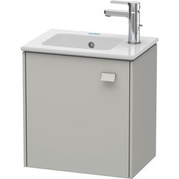 Duravit Brioso Waschtischunterbau BR4000L0707 420x442x289mm, Betongrau Matt, T&uuml;r links