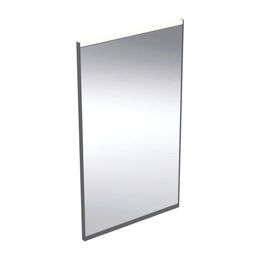 Geberit Option Plus Square Lichtspiegel 502780141 40 x 70 cm, schwarz matt/Aluminium eloxiert, direkte-/indirekte Beleuchtung