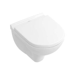 Villeroy & Boch Villeroy & Boch O.Novo Wand Tiefsp&uuml;l WC 5688H101 compact, weiss, mit WC-Sitz