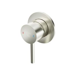 Steinberg Serie 100 Brausearmatur 1002250BN Unterputz, mit Keramikkartusche und Einbauk&ouml;rper 1/2", Brushed Nickel
