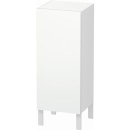 Duravit L-Cube Halbhochschrank LC1189L1818 individual, T&uuml;r links, wei&szlig; matt