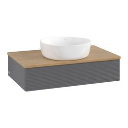 Villeroy & Boch Villeroy & Boch Antao Waschtischunterschrank 800x190x500mm K08111GK mit Struktur FK/AP: GK/1