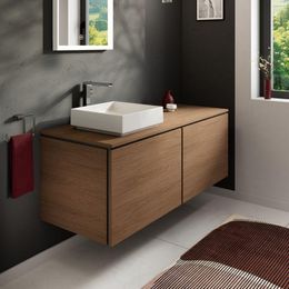 Hansgrohe Xilesa E Waschtischunterschrank 54268550 1375x550mm, 2 Schubk&auml;sten, Eiche Kaschmir