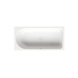 Bette BetteOcean Low-Line Badewanne 8837-287 starwhite, 170x80x38cm, Fu&szlig;ende rechts, &Uuml;berlauf vorne