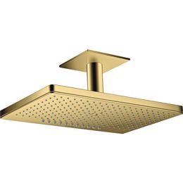 Hansgrohe Axor Kopfbrause 35279990 mit Deckenanschluss, polished gold optic
