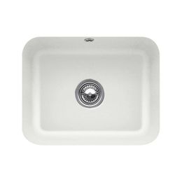Villeroy & Boch Villeroy und Boch Unterbauspüle 670602SM mit Ablaufgarnitur, Exzenterbetätigung, Befestigungssatz, Steam