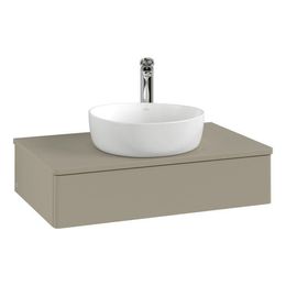 Villeroy & Boch Villeroy & Boch Antao Waschtischunterschrank 800x190x500mm L08150GF mit Beleuchtung mit Struktur FK/AP: GF/0
