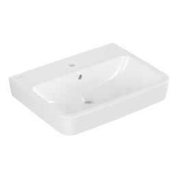 Villeroy & Boch Villeroy und Boch O.novo Waschtisch 4A4160T2 60x46cm, eckig, mit Hahnloch, mit Überlauf, weiß AntiBac C-plus