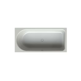Bette BetteOcean Low-Line Badewanne 8837-002 manhattan, 170x80x38cm, Fu&szlig;ende rechts, &Uuml;berlauf vorne