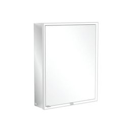 Villeroy & Boch Villeroy und Boch My View Now Spiegelschrank A4556R00 60 x 75 x 16,8 cm, Anschlag rechts, LED-Beleuchtung, 1 T&uuml;r, mit Sensorschalter