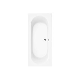 Villeroy & Boch Villeroy und Boch O.novo Rechteck-Badewanne UBA180CAS2V-01 180x80cm, weiß, Ablauf mittig