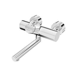 Schell Vitus Selbstschluss-Waschtisch-Armatur 016210699 210 mm, f&uuml;r Mischwasser, verchromt