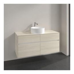 Villeroy & Boch Villeroy und Boch Collaro Waschtischunterschrank C04100AA 120x54,8x50cm, Waschtisch mittig, white oak