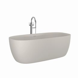 Kludi RESA S Badewanne 53BF02O2 Soft Edge, 170 x 80 x 56 cm, Ablauf, Matt Light Dove