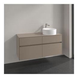 Villeroy & Boch Villeroy und Boch Collaro Waschtischunterschrank C04300VM 120x54,8x50cm, Waschtisch rechts, taupe