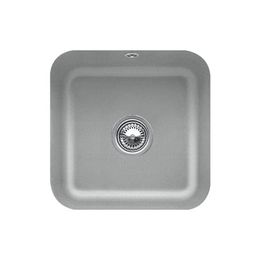 Villeroy & Boch Villeroy und Boch Unterbauspüle 670302SL mit Ablaufgarnitur, Exzenterbetätigung, Befestigungssatz, Stone